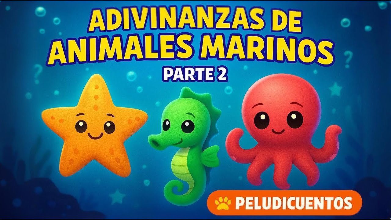 ADIVINANZAS de ANIMALES MARINOS: ¿Sabrás todas las respuestas? | mini ...
