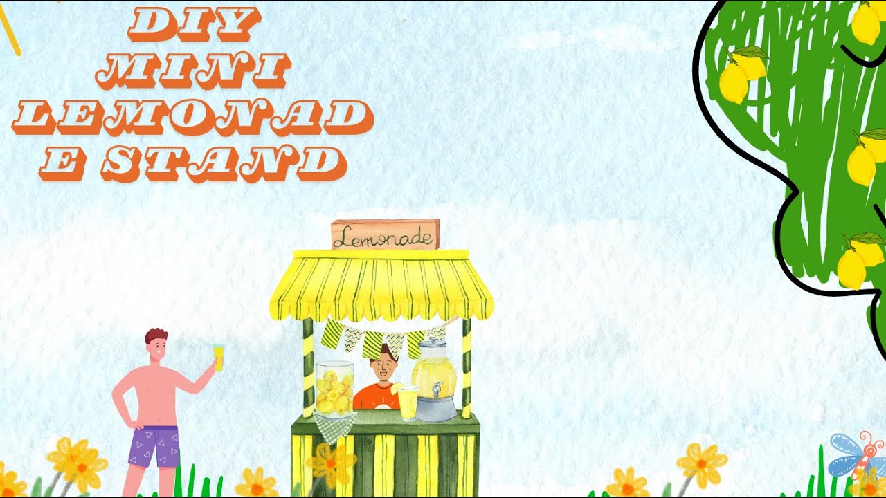 DIY Mini Lemonade stand - YouTube