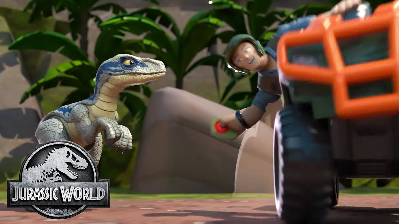 Baby Raptor Games! | Jurassic World | Kids Adventure Show | Dinosaur ...