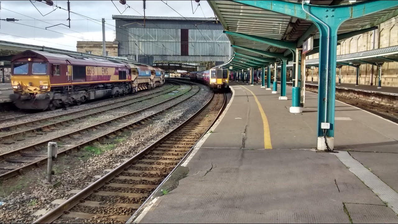 Trains At Carlisle - WCML 12/11/2015 - YouTube
