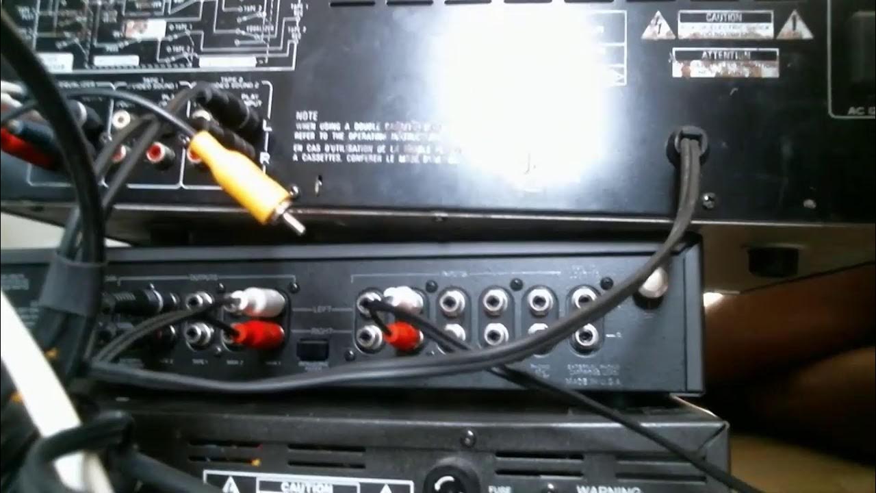 How to connect a equalizer to an pre-amplifier and power amplifier? - YouTube