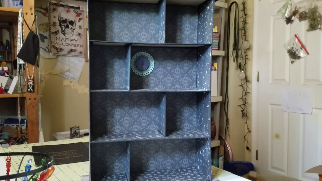 My Spooky Bookcase! - YouTube