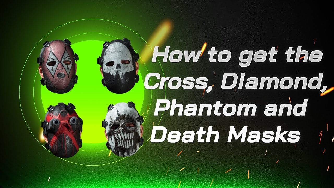 How to Unlock the Phantom, Diamond, Death and Cross Hunter Mask in The ...