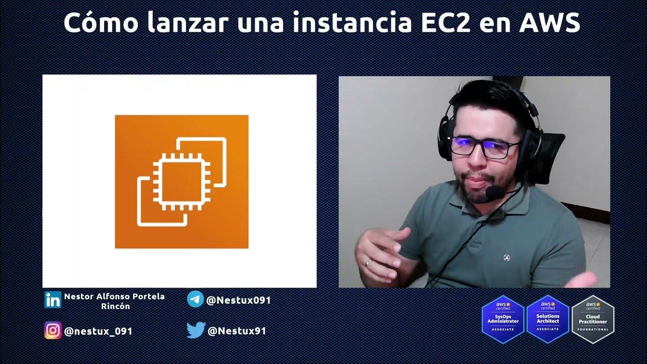 Cómo lanzar una instancia EC2 en AWS | Vídeo 03 #AWS #EC2 - YouTube