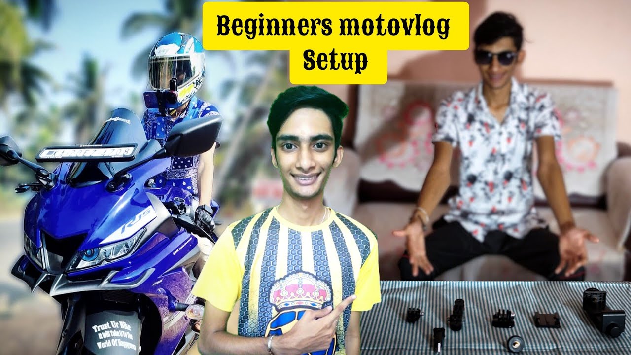 motovlog setup for beginners | motovlog setup with mobile | motovlog ...