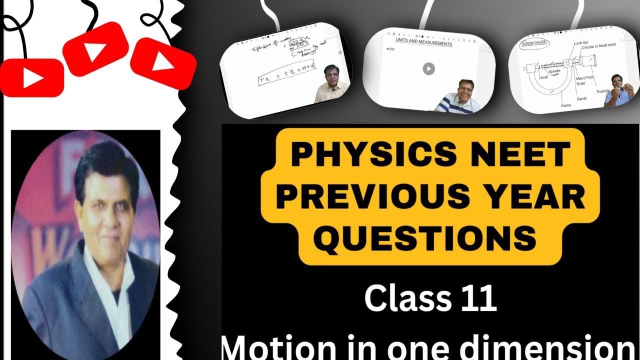motion in one dimension | class 11 chapter 3 | neet questions | 👩‍⚕️👨‍⚕ ...