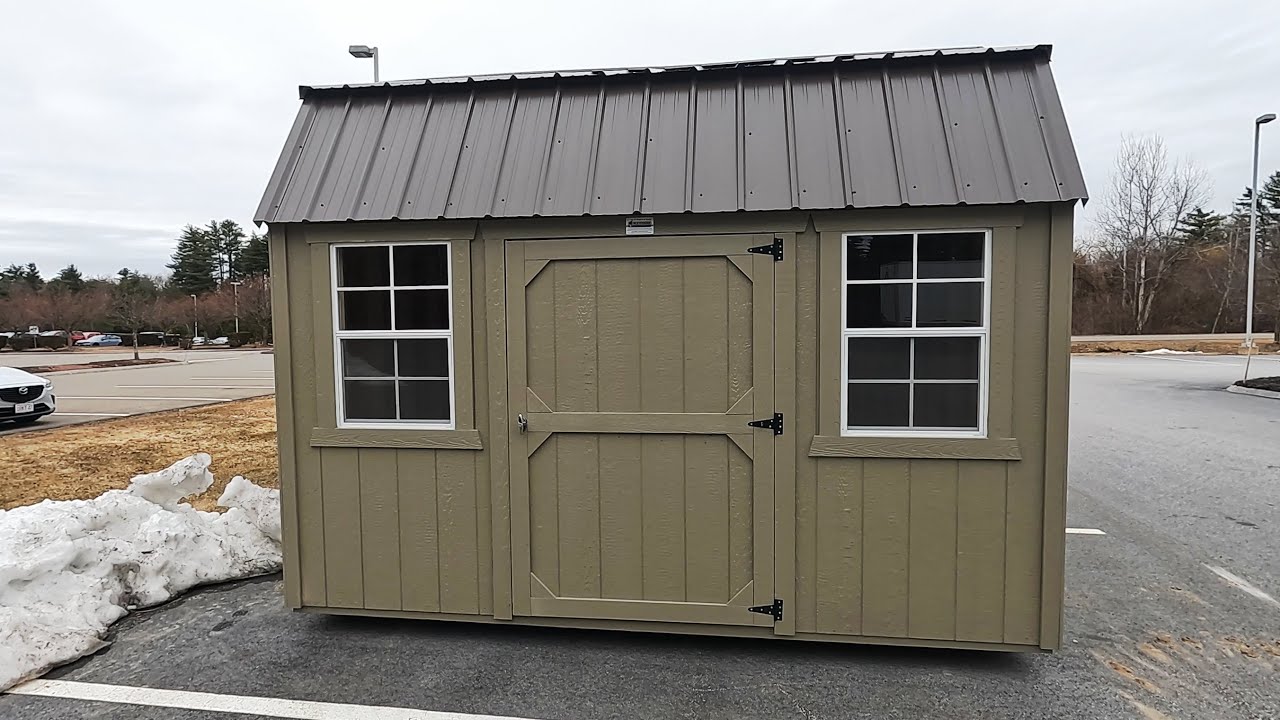 🤎🤎12x8 SHED | SHE SHED | MAN CAVE | STORAGE IDEAS | VIRTUAL SHED TOUR ...