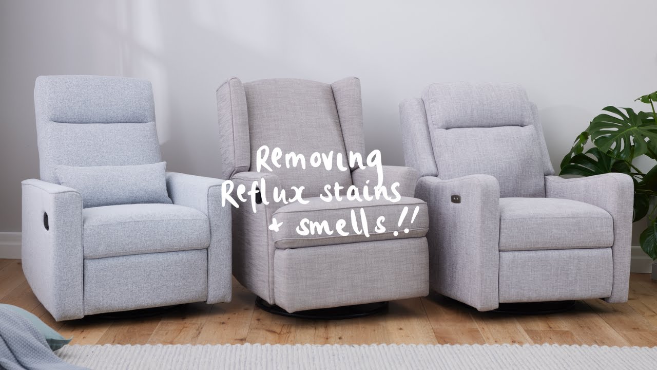 How To Remove Reflux Stains & Smells Off Your iL Tutto Nursing Chairs ...