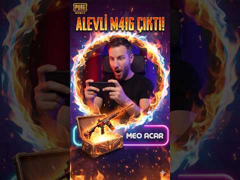 Alevli M416 İçin Kaç UC Harcadım? 💸 PUBG Mobile Özel Sandık Açılımı #pubgmobile