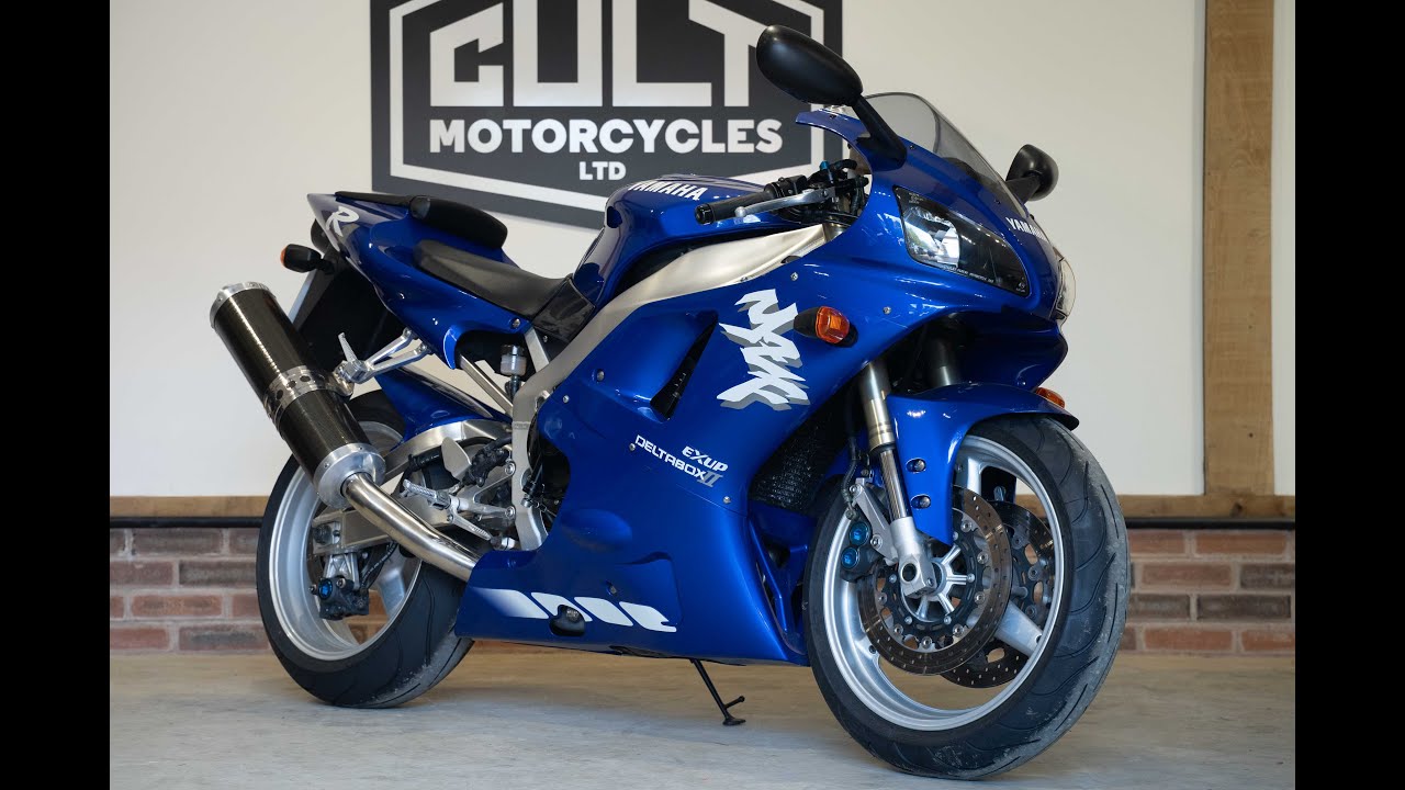 1998 Yamaha R1 4XV walk around, www.cultmotorcycles.co.uk - YouTube