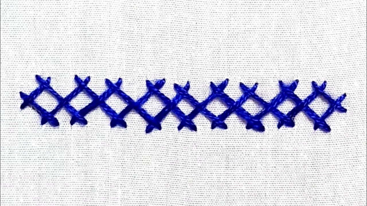 Gujrati border design/Sindhi embroidery/Kutch work/Gujrati stitch ...