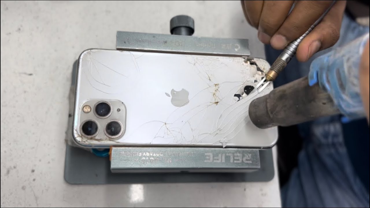 IPHONE 11 Pro Back glass and Display Replacement. - YouTube