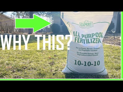 1st Spring Fertilizer - Why I chose this 10/10/10 Granular Fertilizer ...