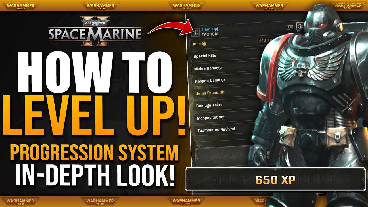 Space Marines 2: How To Level UP Classes & Weapons // Creating Builds - Progression System ...