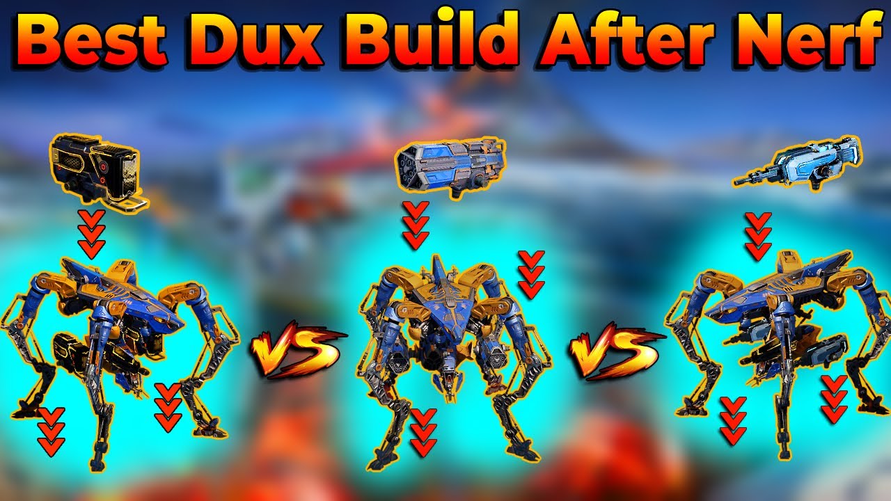 War Robots : Best Dux Build After Nerf – Still a Beast! #warrobots ...