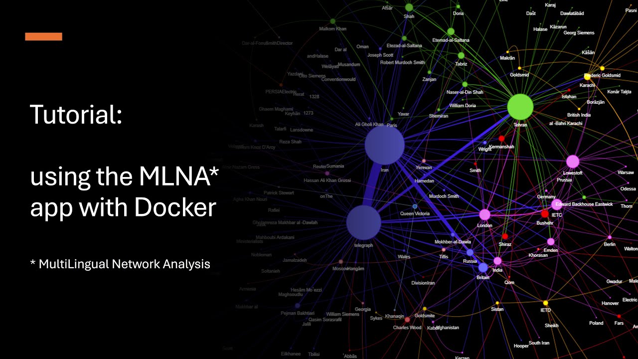 Tutorial: using the MLNA app with Docker - YouTube