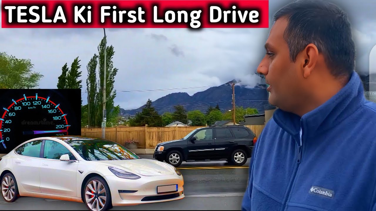I'M TAKING MY NEW TESLA ON AN EPIC ROAD TRIP ADVENTURE! - YouTube