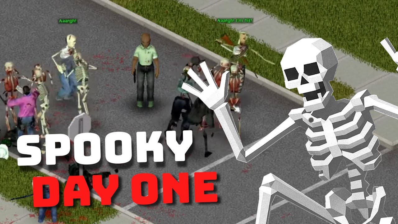 We made Project Zomboid's DAY ONE Mod SPOOKY! - YouTube