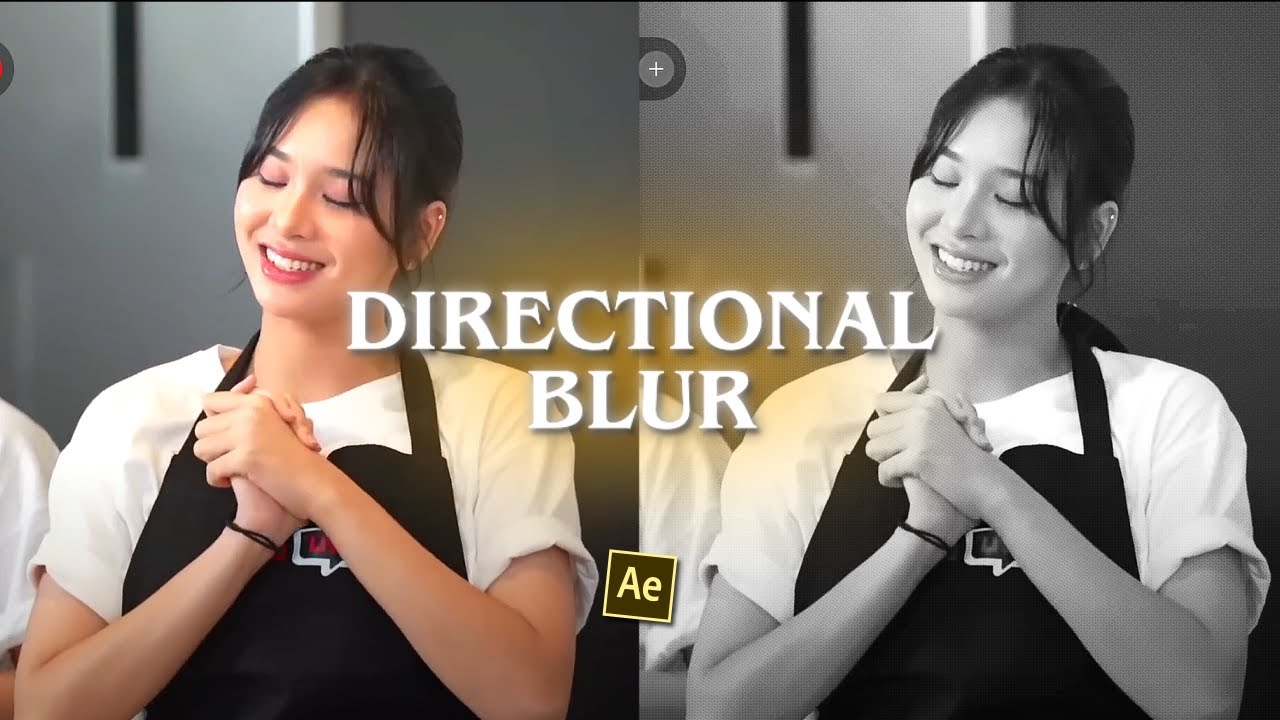 directional blur - after effects - YouTube