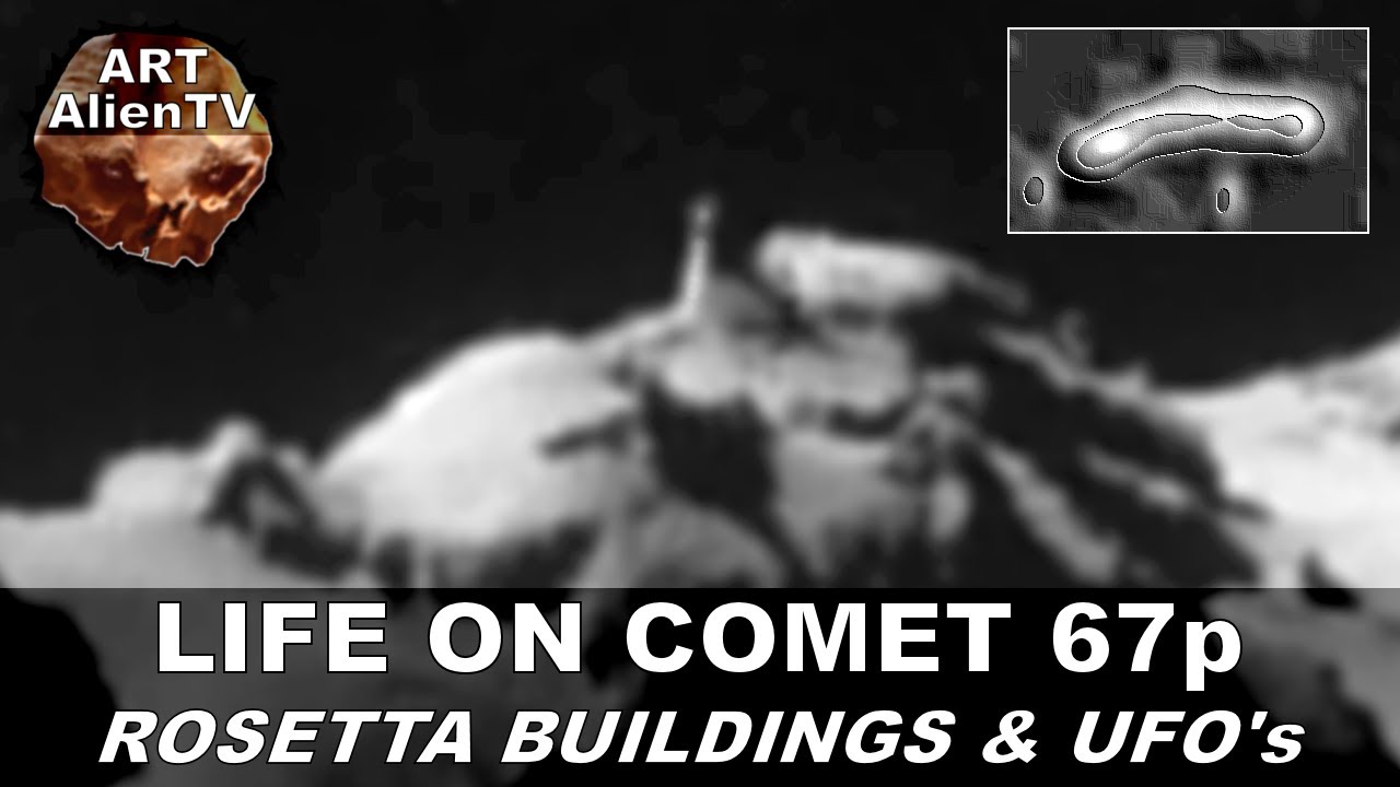 COMET 67p TOWER & UFOs - Rosetta Buildings - SD1 - YouTube