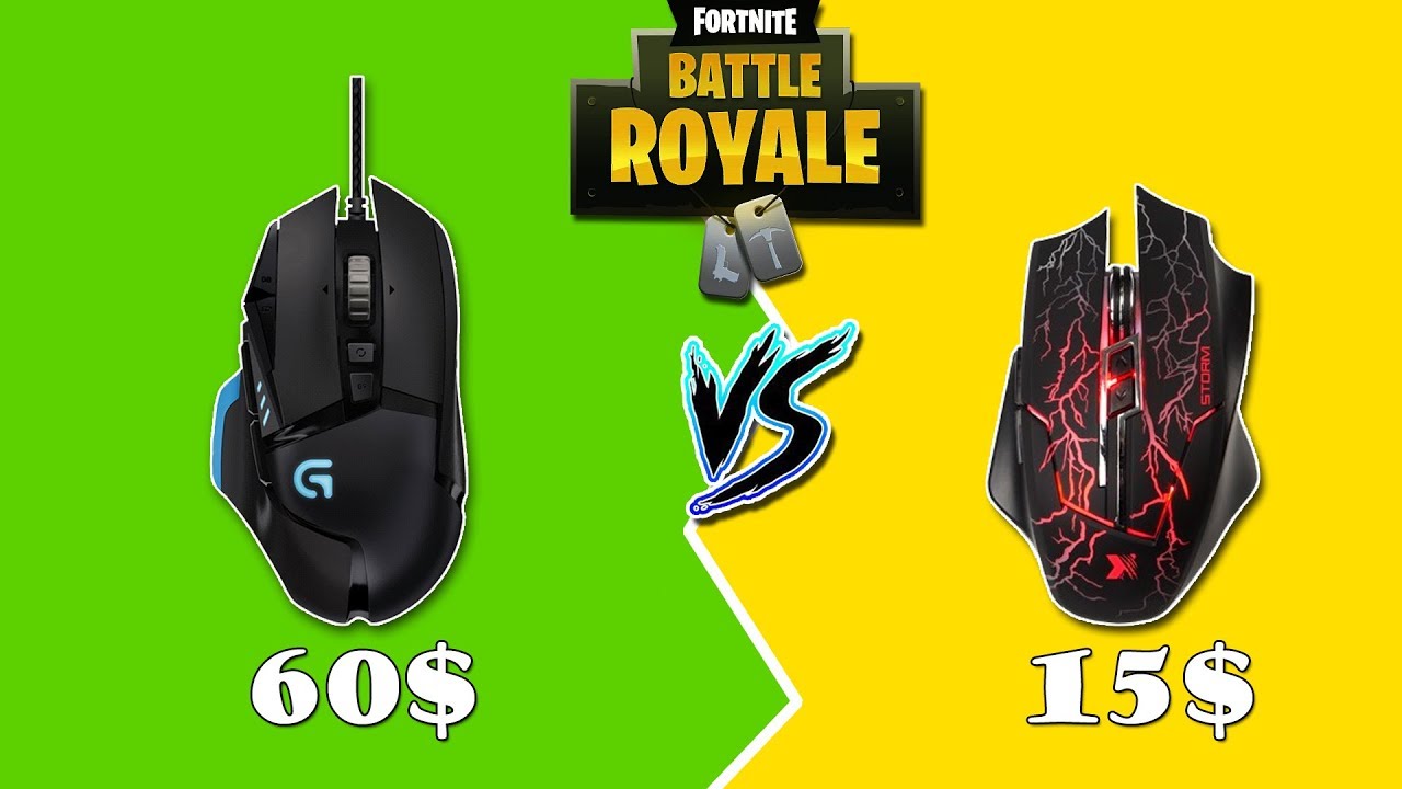 FORTNITE | MOUSE BARATO VS MOUSE CARO | LOGITECH G502 | MOUSE DE NINJA ...