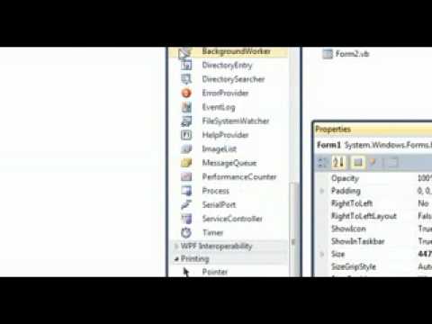 Making a splash screen vb.net - tutorial no.1 - YouTube