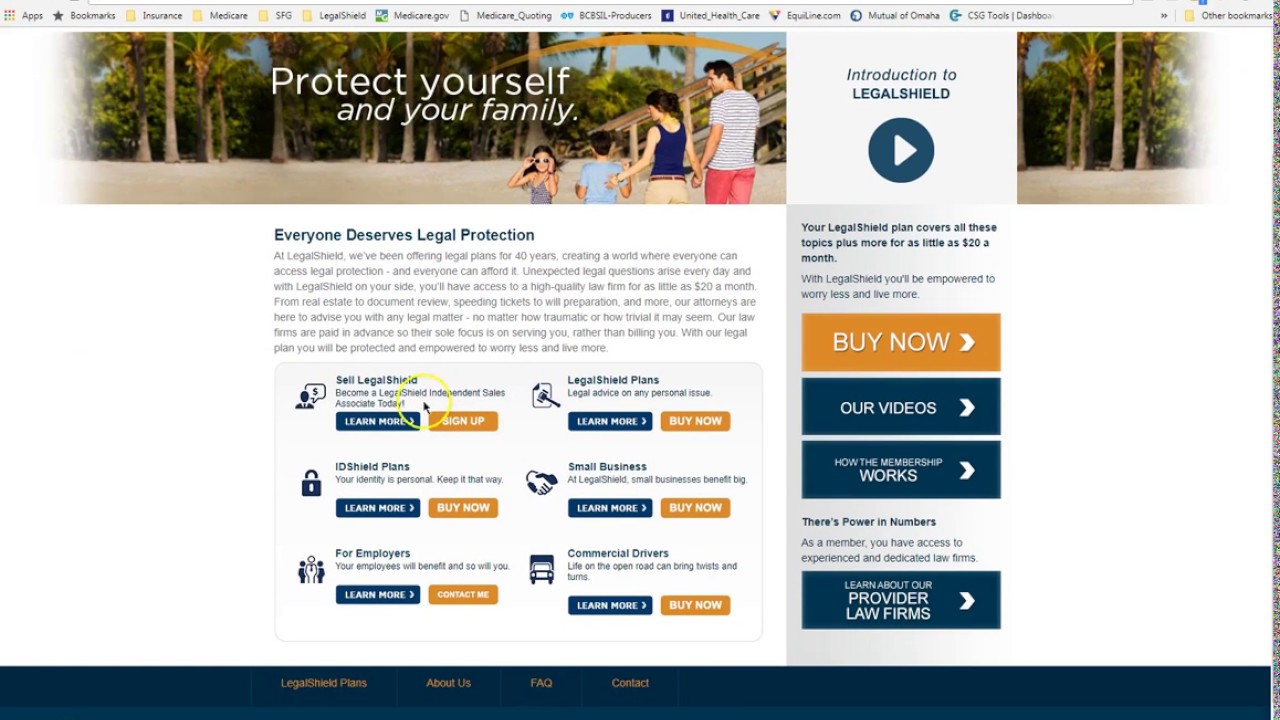 How to Sign-Up for your LegalShield and IDShield Membership - YouTube