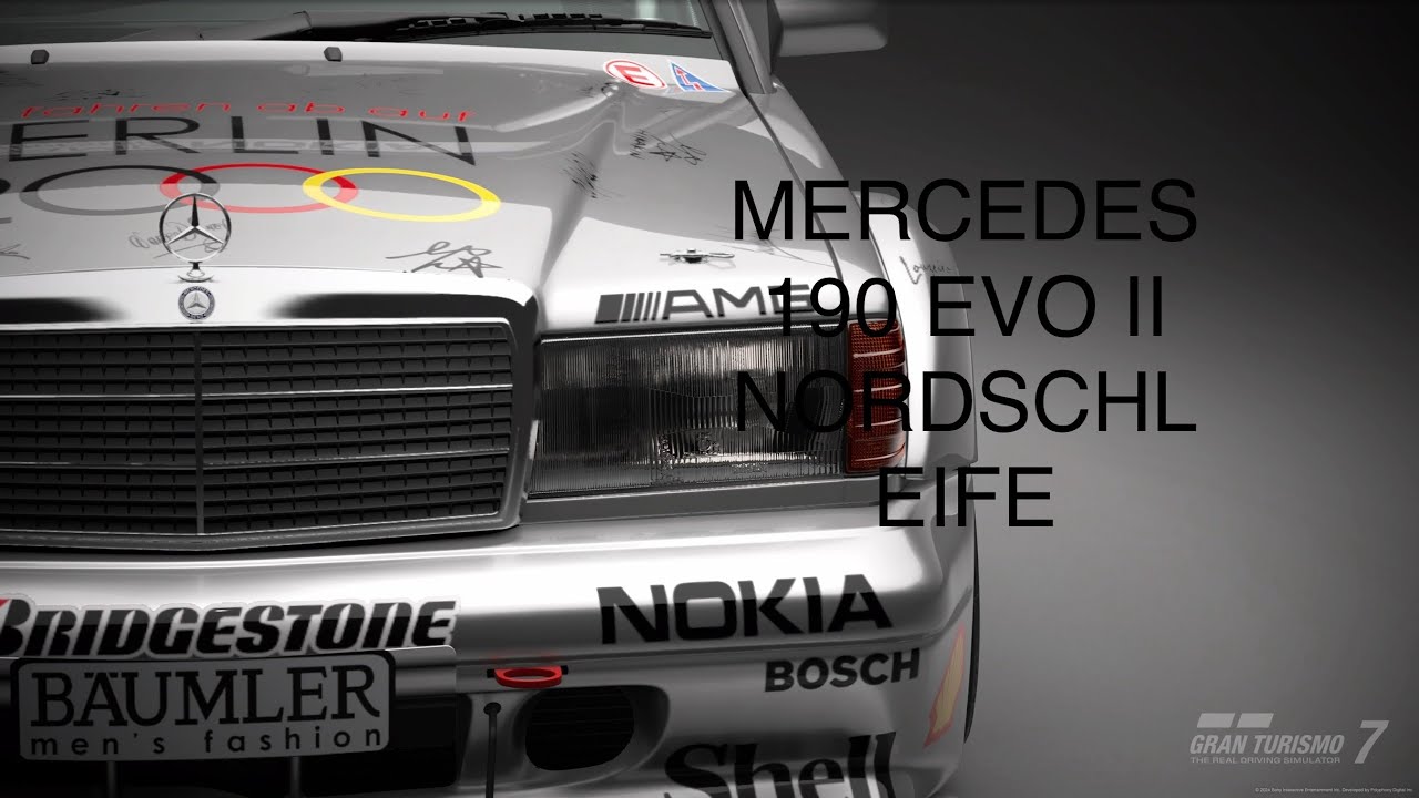 Dtm 1990 on gt7 : full lap - YouTube