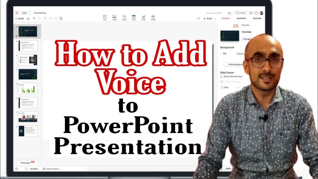 Voice Recording in Power Point | Adding Narration to Presentation | Dr ...