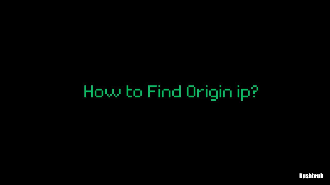 How To Find Origin Ip In Bangla | Rushbruh - YouTube