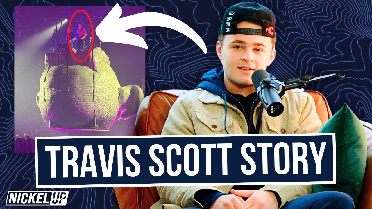 How He Got on Stage with Travis Scott in Boston - YouTube