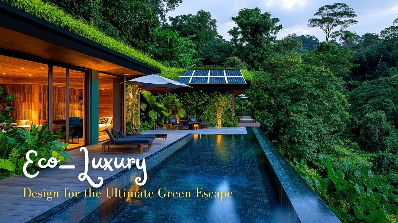 Breathtaking Sustainable Resorts Eco Luxury Design for the Ultimate ...