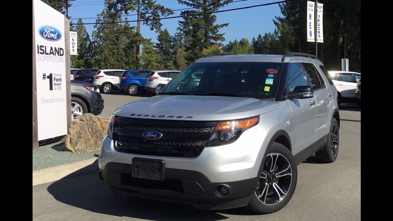 2014 Ford Explorer Sport AWD W/ Terrian Management Review | Island Ford ...
