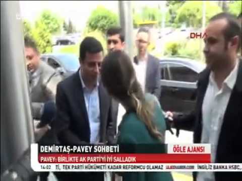 CHP'Lİ ŞAFAK PAVEY'DEN DEMİRTAŞ'A  'TEBRİK EDERİM BERABER İYİ SALLADIK