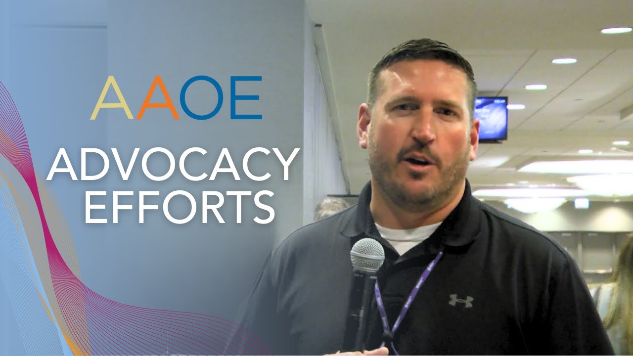 AAOE’s Advocacy Efforts | Chris Roy - Testimonial - YouTube