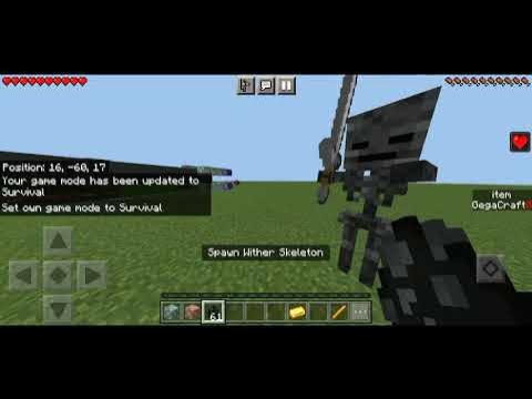 minecraft bedrock custom weapon with command block - YouTube