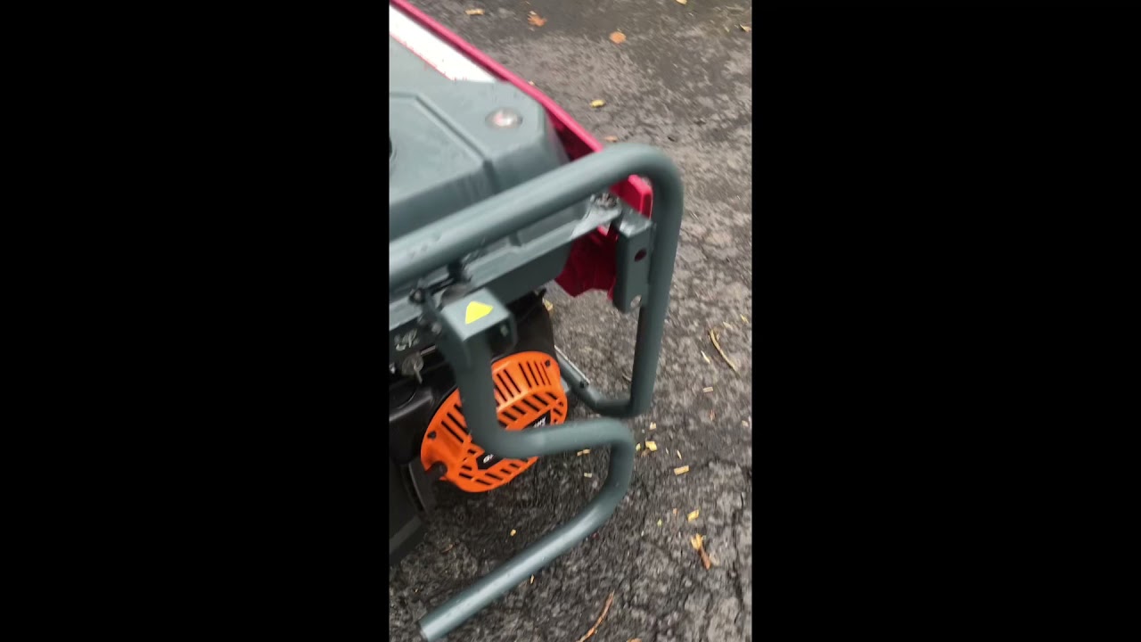 Powermate PM7500 6000 Running Watt Manual Start Gasoline Powered ...