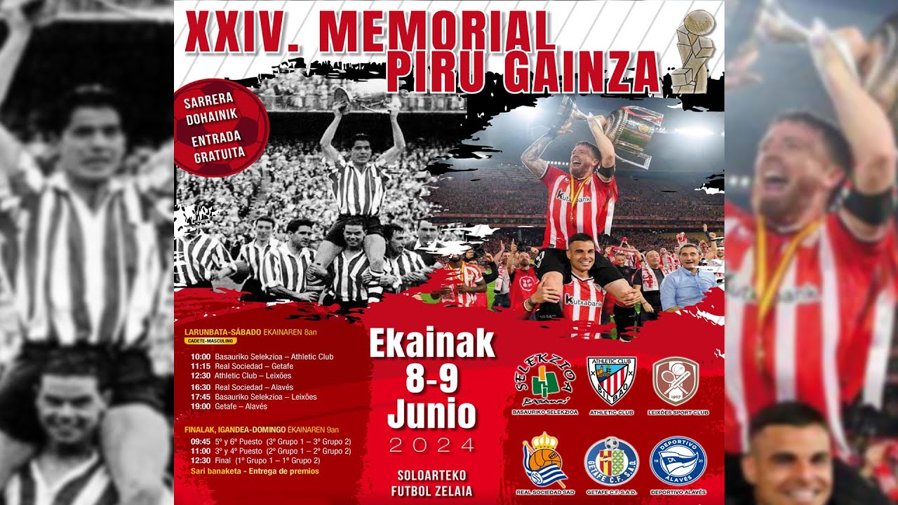 XXIV. MEMORIAL PIRU GAINZA - YouTube