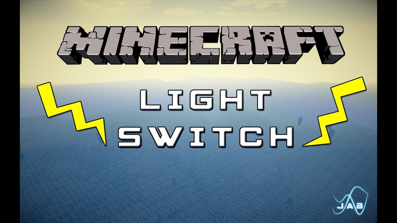 Minecraft - Light Switch - YouTube