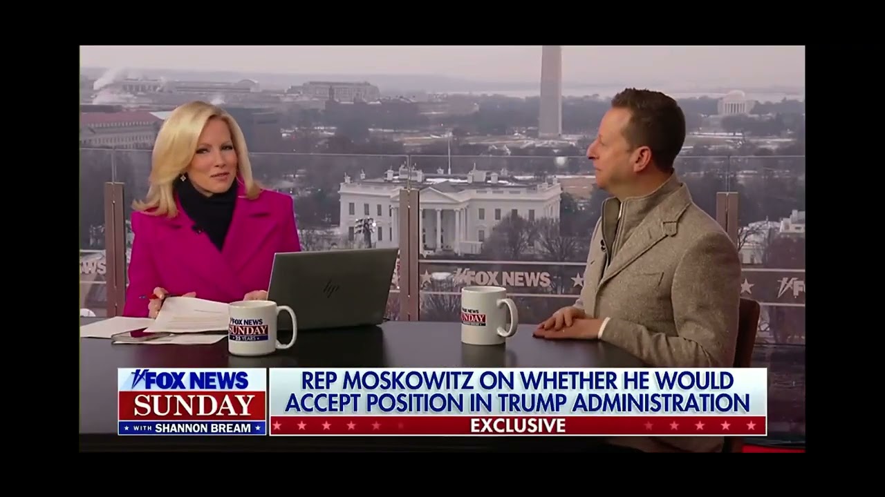 Moskowitz Joins Fox News Sunday on Inauguration Eve - YouTube