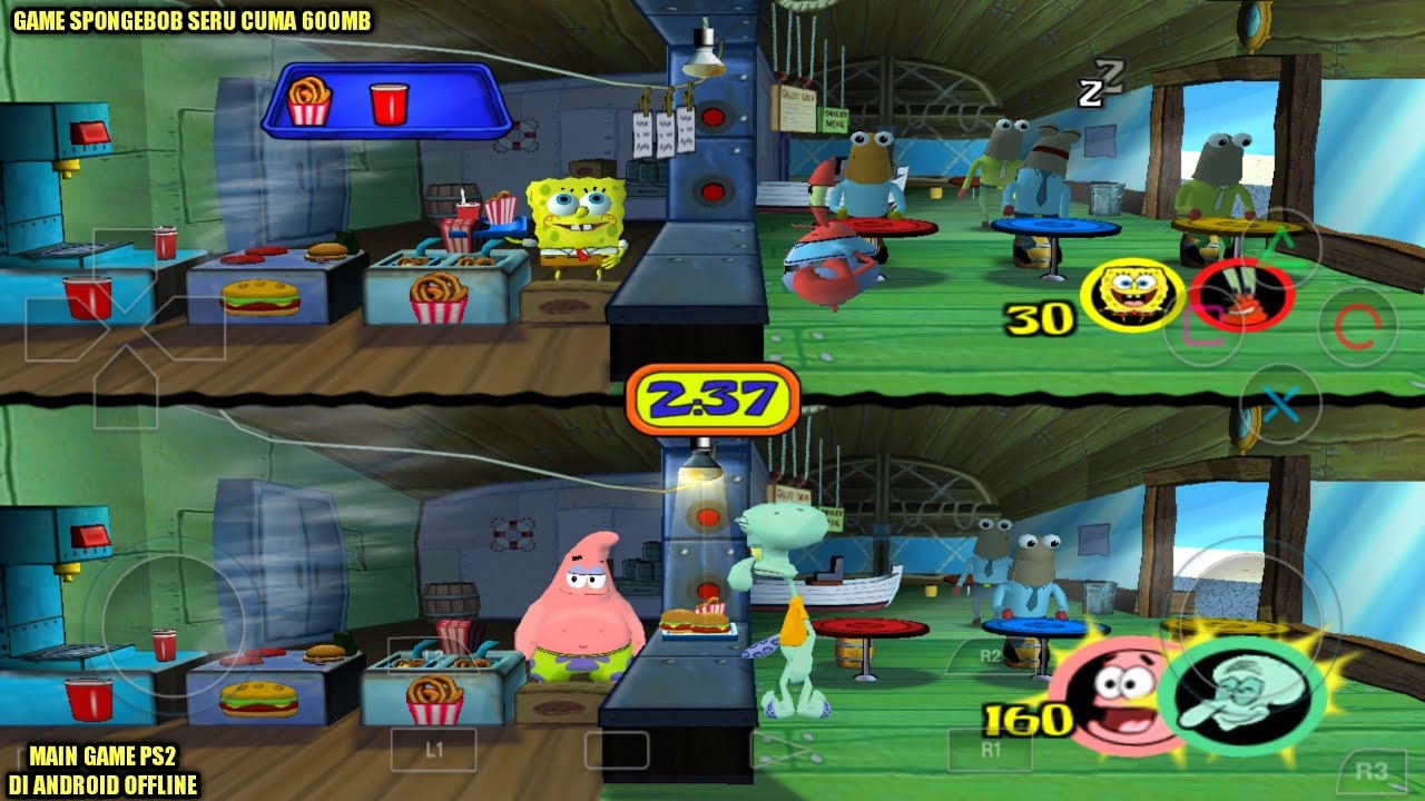Keren Banget ! Bisa Main Game SpongeBob SquarePants: Light, Camera ...