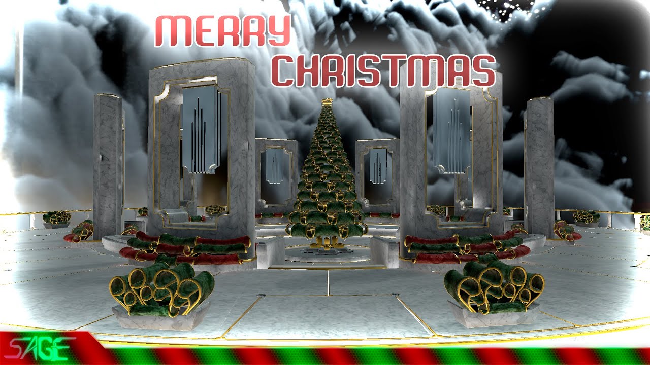 Sage's 2020 Christmas Tower (Public VRChat World) - YouTube