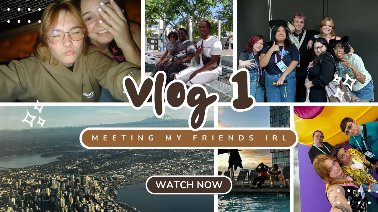 Meeting My Closest Friends In Real Life | first ever vlog - YouTube