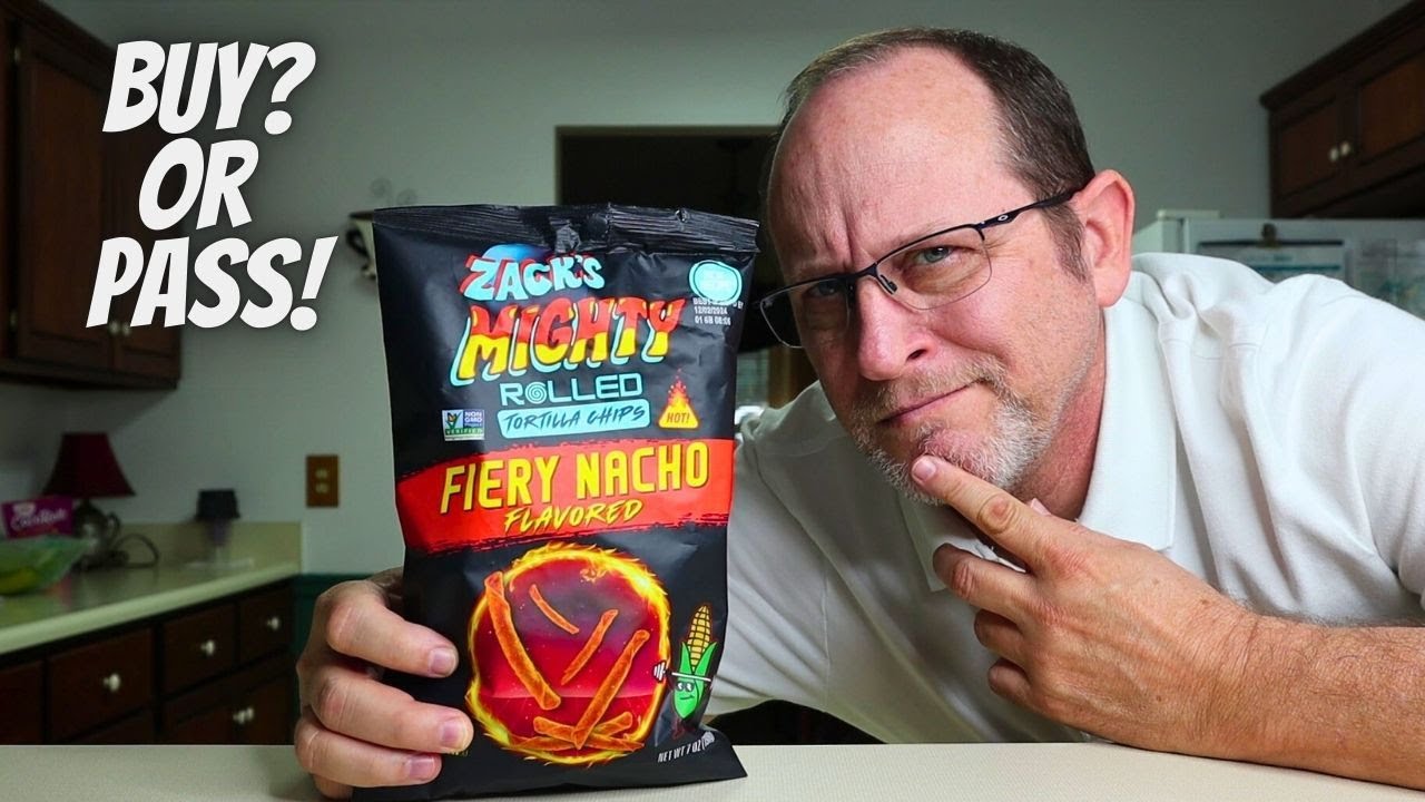 Zack's Mighty Rolled Fiery Nacho Chips - YouTube