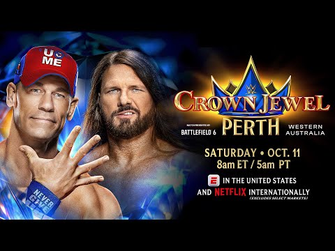 John Cena vs. AJ Styles: WWE Crown Jewel Hype Package