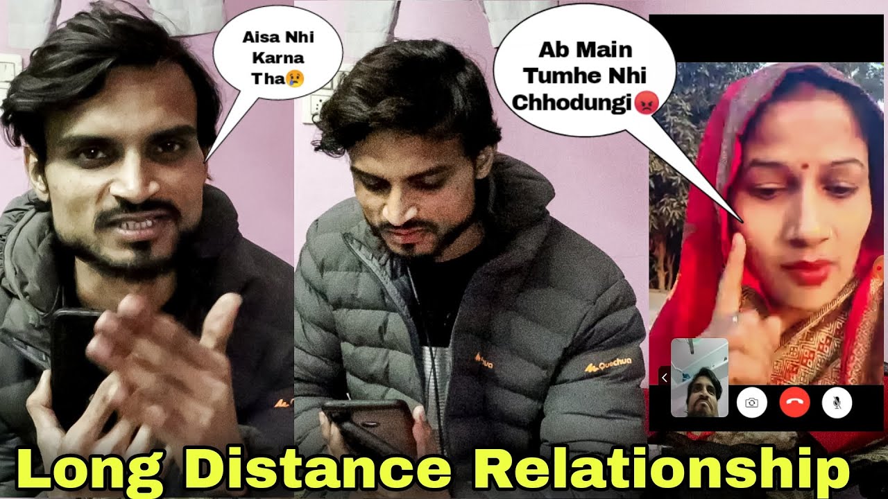 Long Distance Relationship🤪 | Angry Prank On Video Call | Gone Wrong ...
