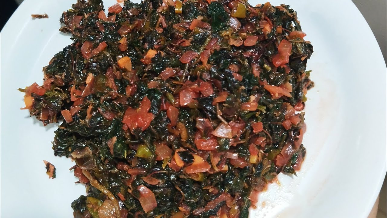 Goan Tambdi Bhaji | Red Amaranth | Lal Math - YouTube