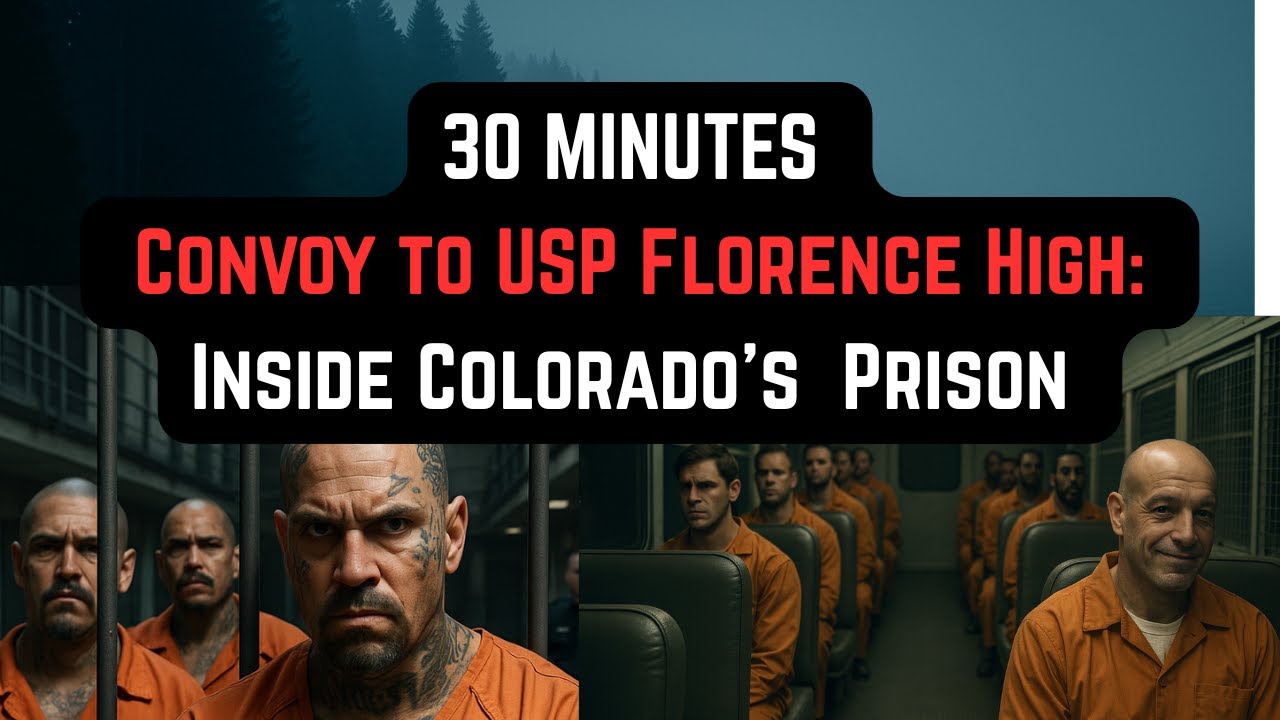 Convoy to USP Florence High: Inside Colorado’s High-Security Prison ...