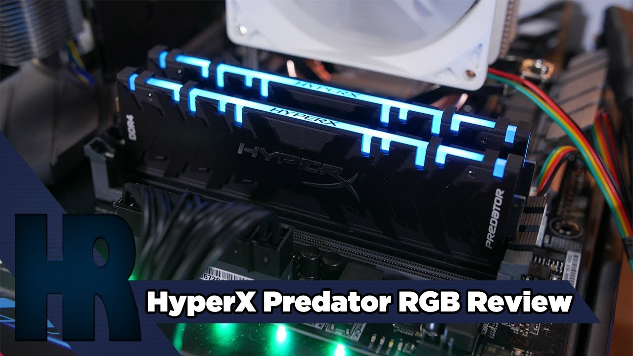 HyperX Predator RGB RAM Review Test HX429C15PB3AK2/16 - YouTube