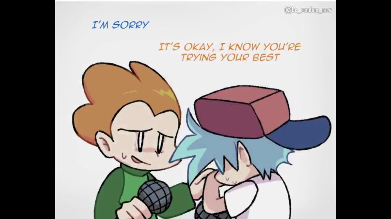Pico and dementia BF (FNF Comic... Dub?) - YouTube